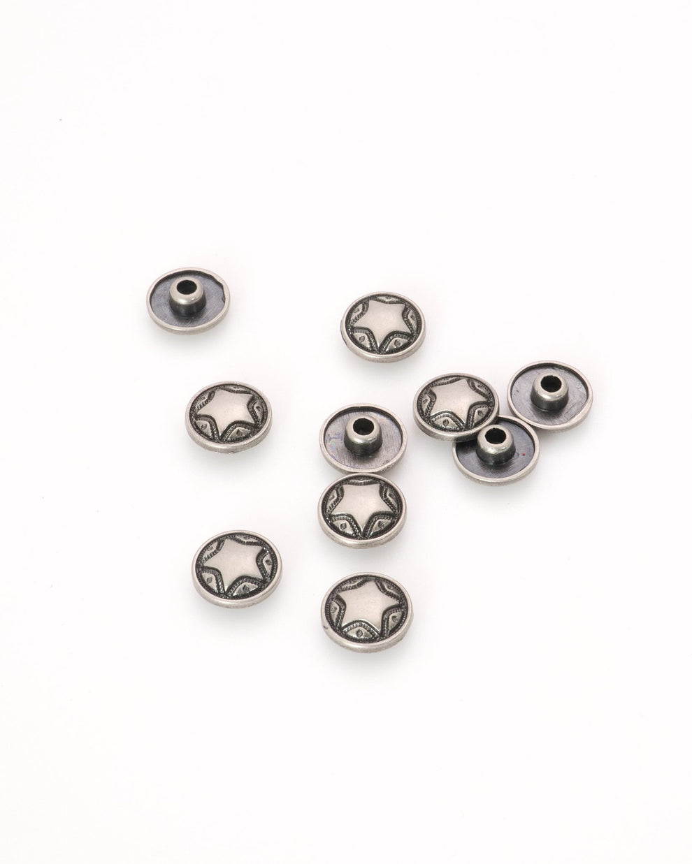 クラフト金具 飾り バネボタン カシメパーツ 11㎜ JPC156-1 - アクセサリーパーツ・資材のオンラインショップ「ジャパンパーツセンター」 -カシメ,ボタン 【ジャパンパーツセンター】